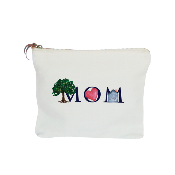 mom zipper pouch - Tina Labadini Designs